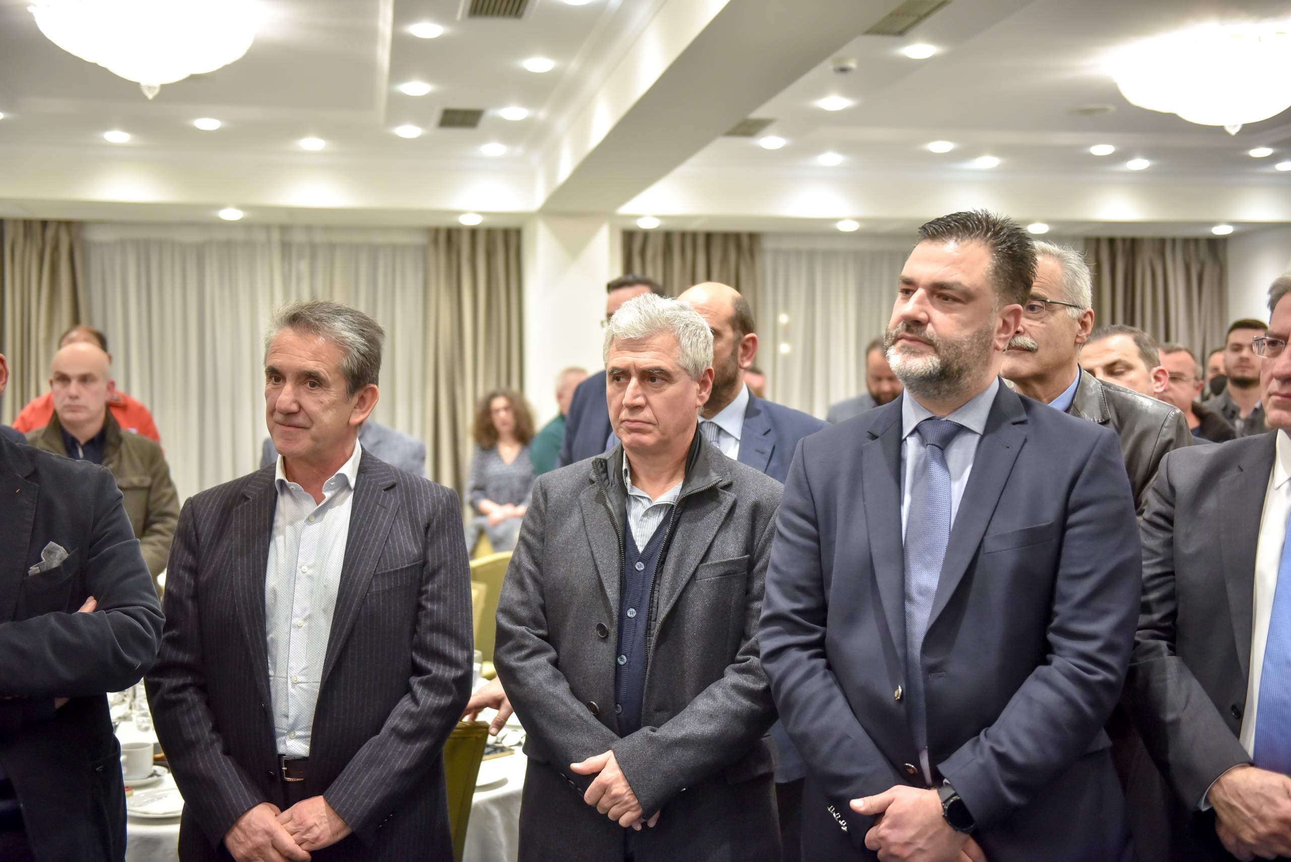 Ο Πρόεδρος του ΚΟΔΗΠ Θόδωρος Τουλγαρίδης στην κοπή της πρωτοχρονιάτικης ...